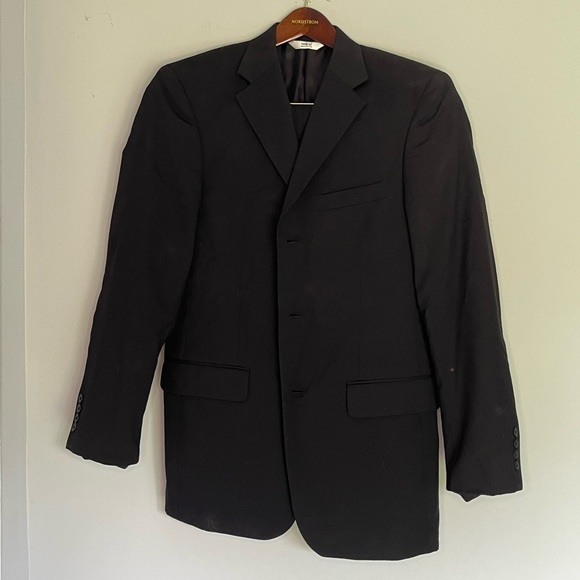 Men’s Warehouse | Suits & Blazers | Mens Warehouse Black Suit | Poshmark